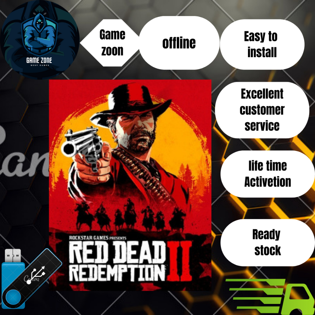 Red Dead Redemption 2 Ultimate Edition - Offline 128GB Pendrive[PC Game ...