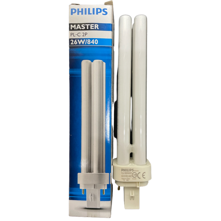 PHILIPS Master PLC 2 Pin 13W 18W 26W ( 2700K Warm White / 4000K Cool White/ 6500K Daylight ...
