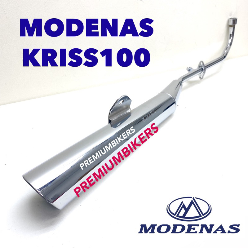 KRISS MODENAS KRISS110 KRISS100 EXHAUST EKZOS MUFFLER PIPE ASSY STANDARD STD EKZOS | Shopee Malaysia