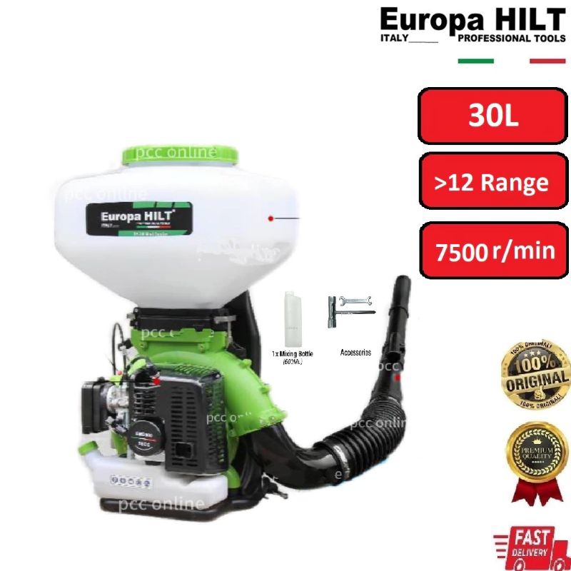 (Ready Stock) Europa Hilt EMD900 Mist-Duster Mist Blower Pump Tabur Padi 58cc (2-Stroke ...