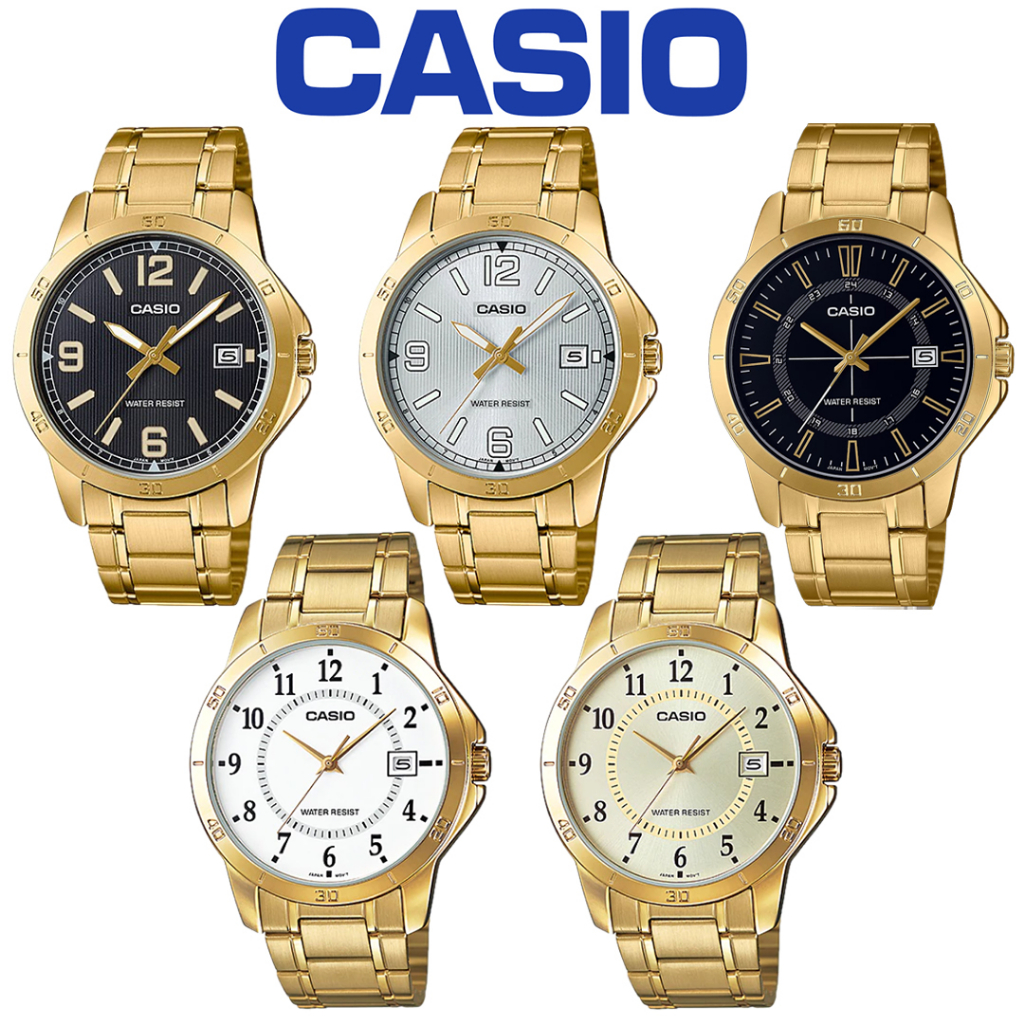 Casio Series Men Watch MTP-V004G | Shopee Malaysia