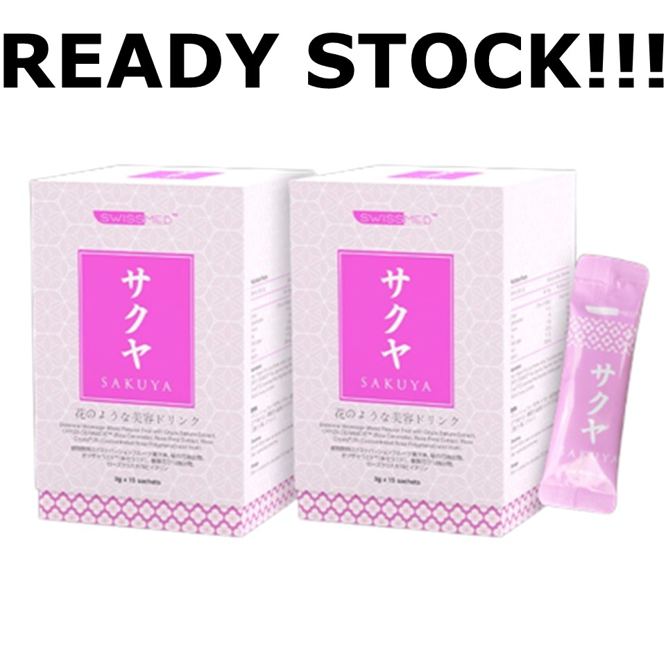 SWISSMED™ SAKUYA / 15'S / Premium Anti-Aging Sakura Supplement / 4 ...