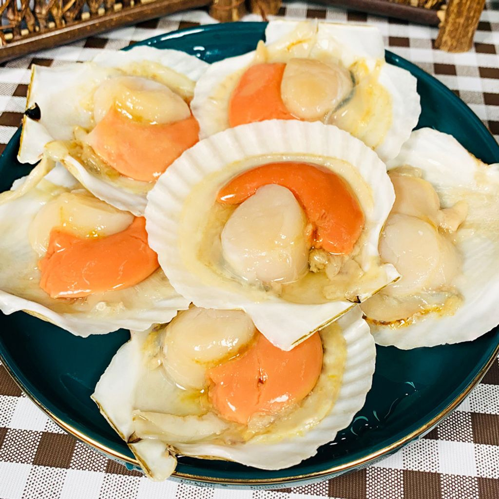 Russia Half Shell Scallop 1kg | Shopee Malaysia