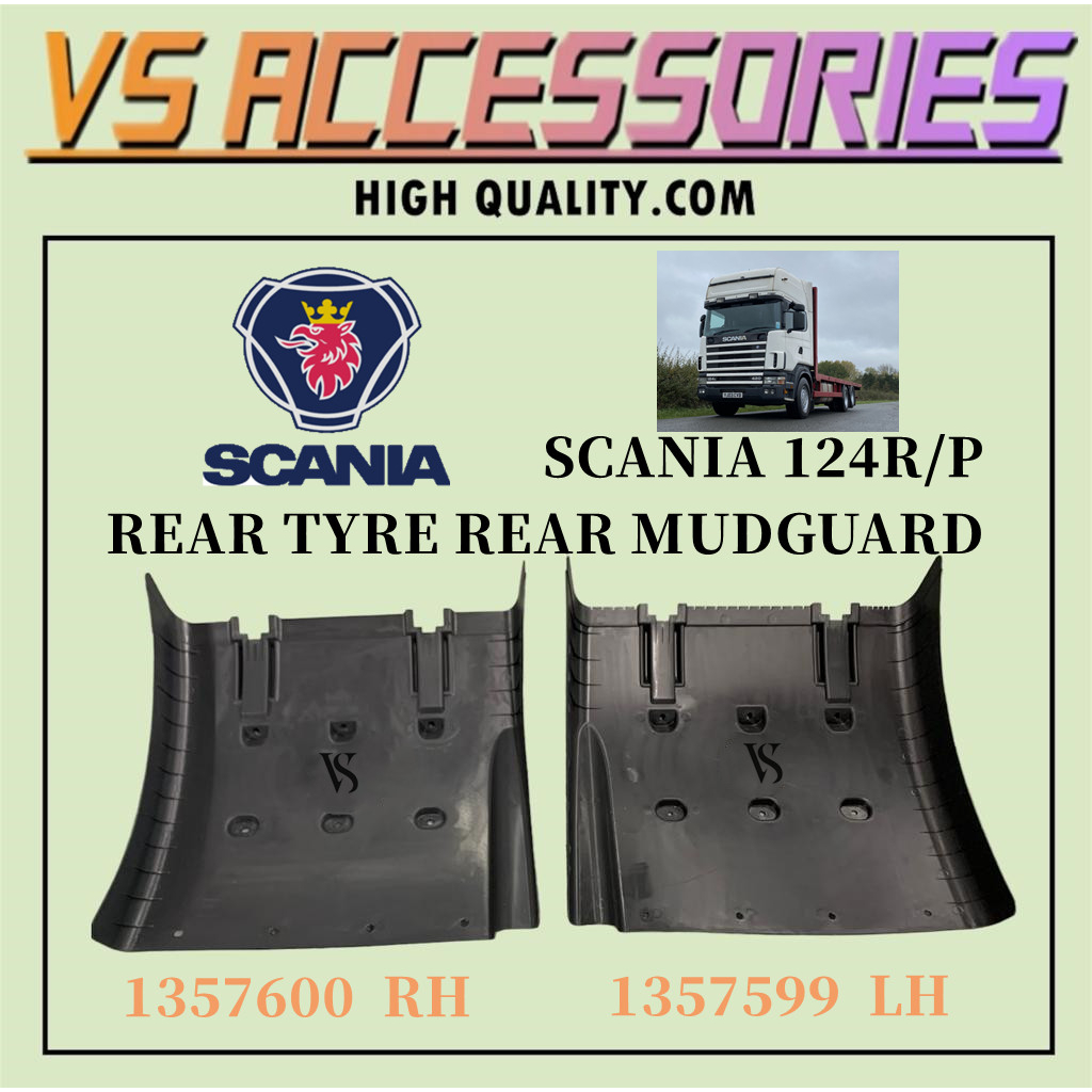 SCANIA 124/P380/R420 REAR TYRE REAR MUDGUARD LH/RH | Shopee Malaysia