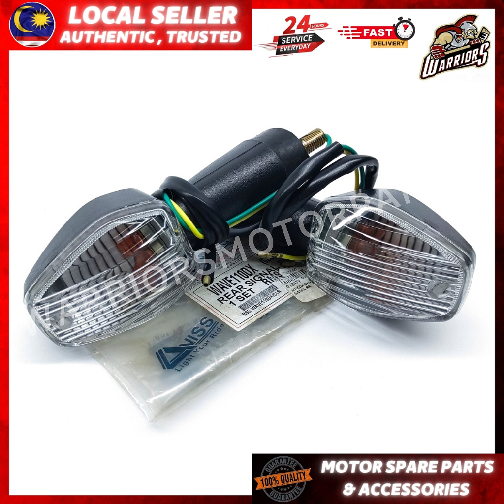 HONDA W110 DX/WAVE DX/WAVE110 DX [VISS] REAR SIGNAL ASSY CLEAR REAR ...