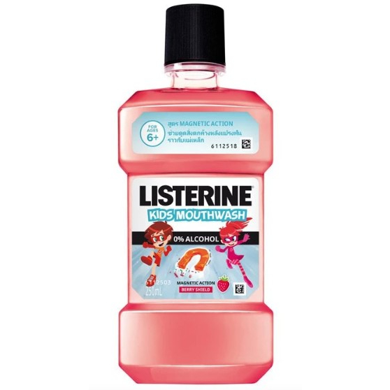 LISTERINE Kids Mouthwash with Berry Shield Flavor 250ml | Shopee Malaysia
