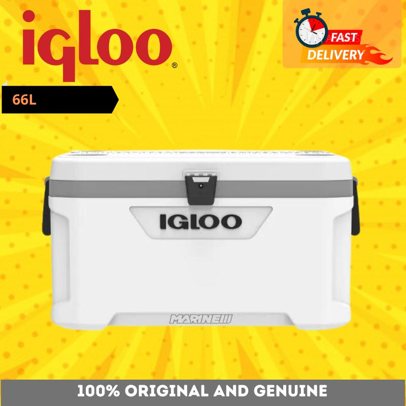🔥100% ORIGINAL🔥 Igloo Latitude Marine Ultra 70 Cooler Box (66L) | Shopee Malaysia