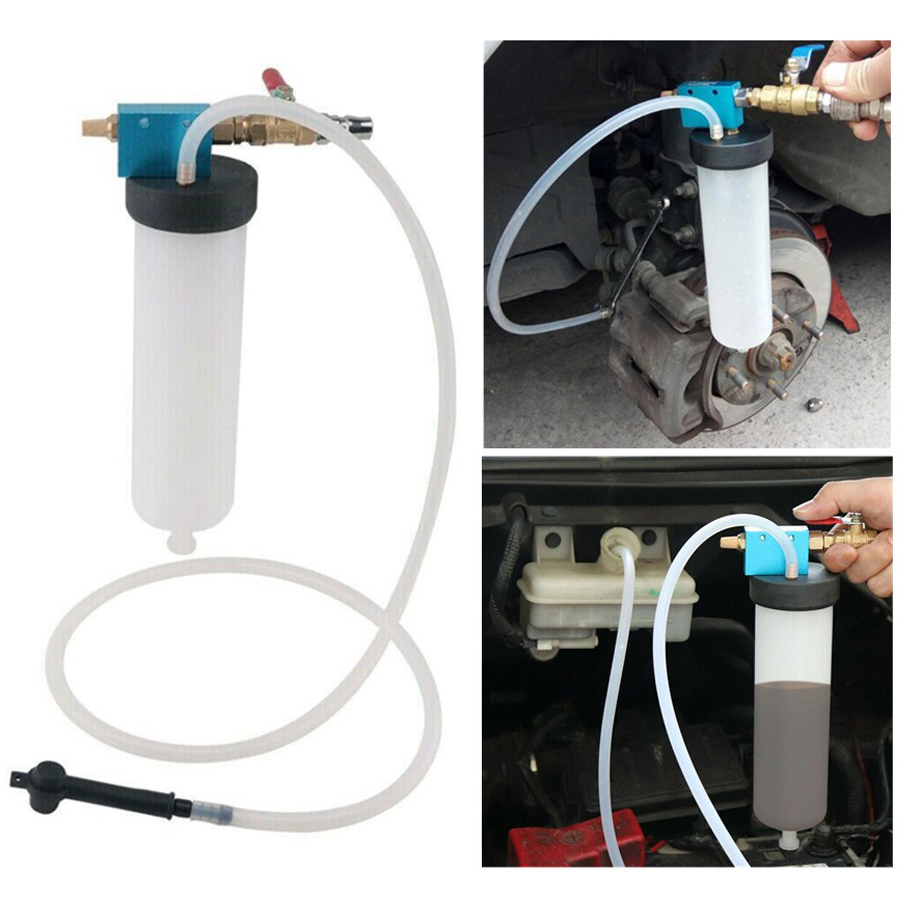 Brake Oil Vacuum Tool Brake Fluid Bleeder Clutch Fluid Air Pump ...