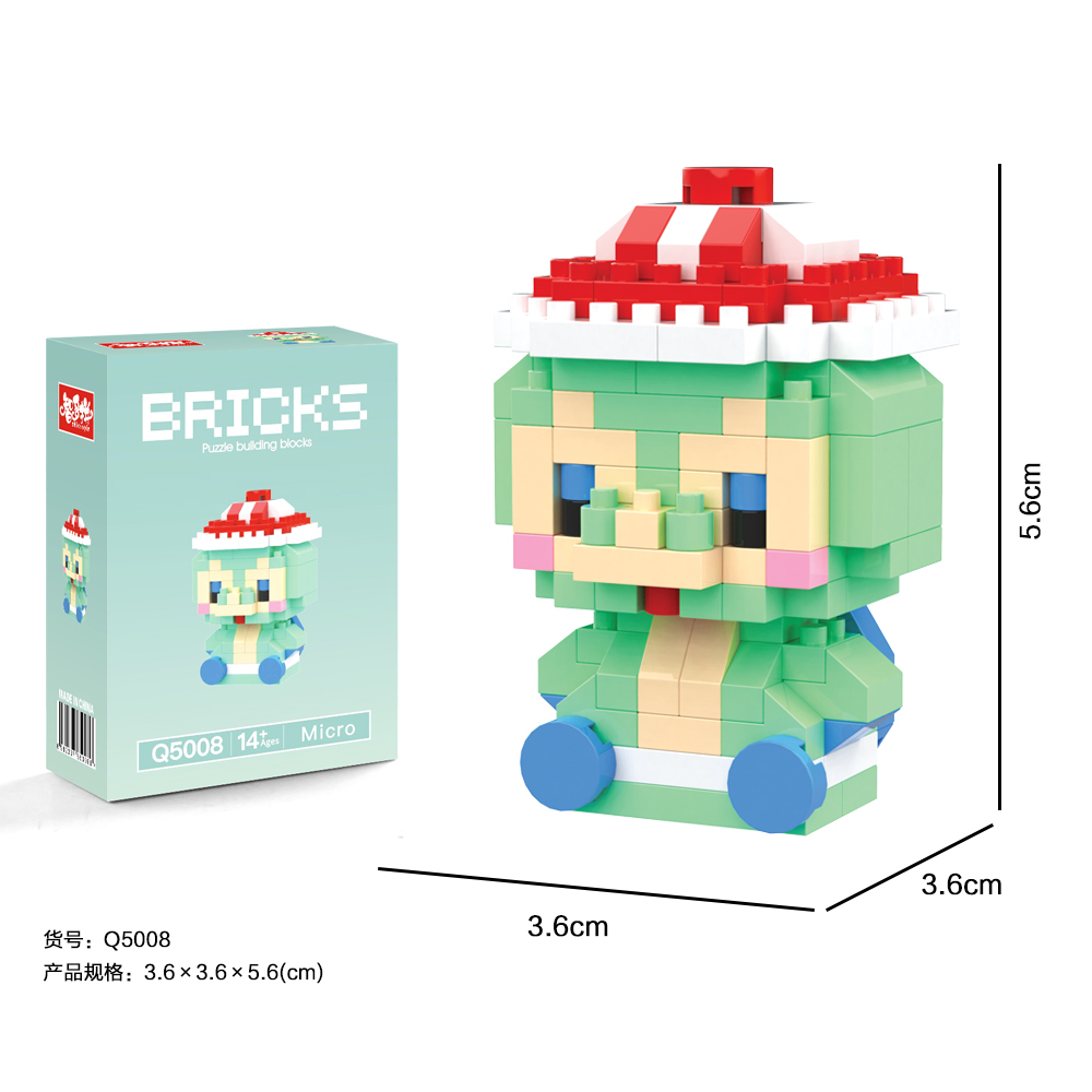 20 design cartoon brick 40 design cartoon Bricks nano Block Cute toys ...