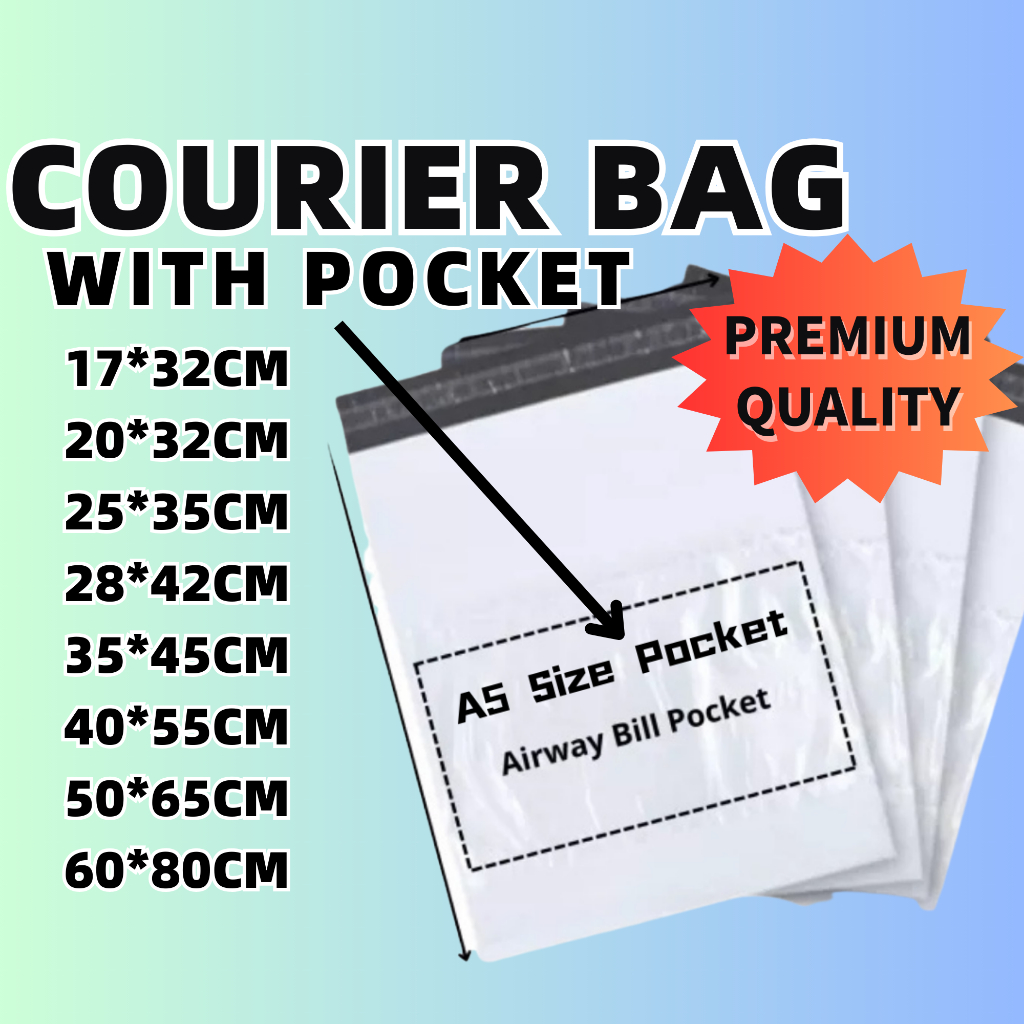 Courier Bag With Pocket Parcel Bag Courier Bag Pocket Packaging Parcel ...