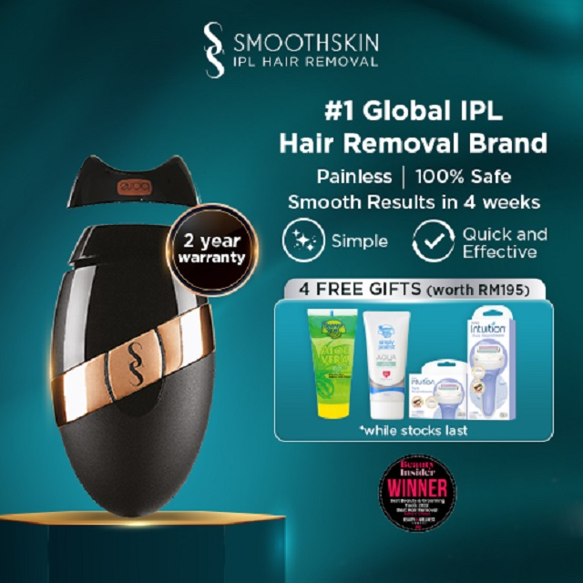 [BUY 1 GET 4] SmoothSkin Bare Fit, IPL Hair Removal Device with ...