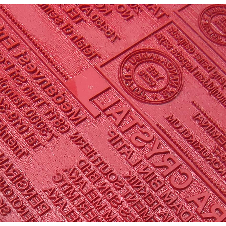 **RUBBER ONLY** (without casing & holder) RUBBER STAMP EXCHANGE I ...