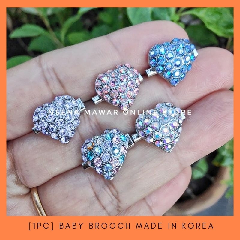 🇰🇷🇰🇷 [1PC] Baby Brooch Pin Tudung Dagu made in KOREA | Shopee Malaysia