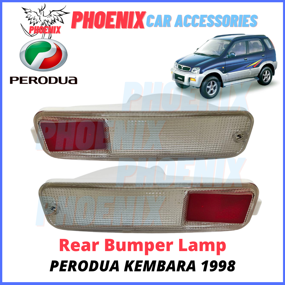 PERODUA KEMBARA Rear Bumper Lamp Parking Reverse Light Reflector Lampu ...