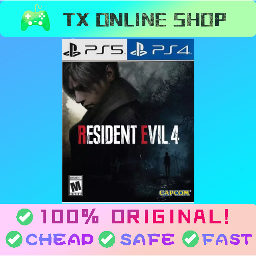 🔥PROMO🔥 Resident Evil 4 Remake Full Game PS5 / PS4 Original Game ...