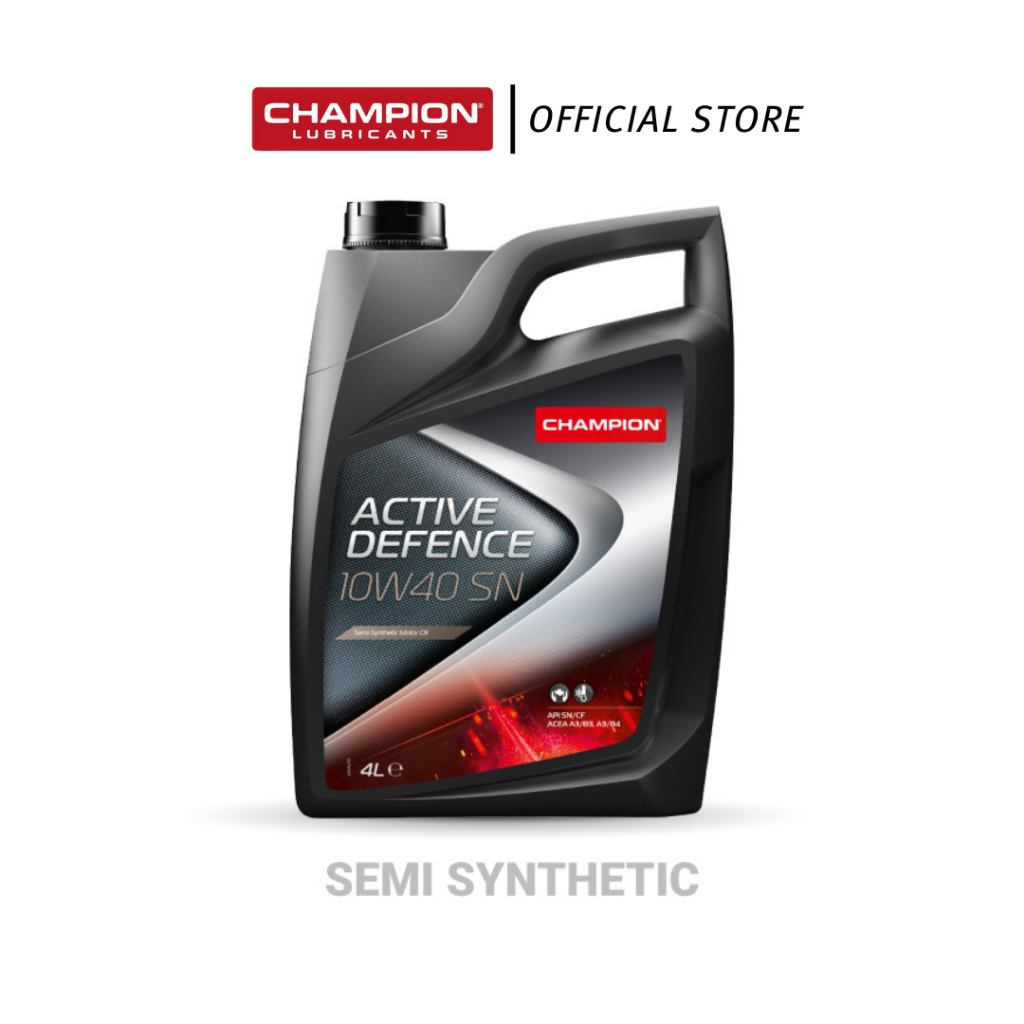 CHAMPION Active Defense 10W40 SN (4L) | Shopee Malaysia