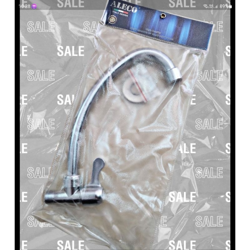 Sink Tap Wall Type Aleco Good Quality Kitchen Tap | Shopee Malaysia