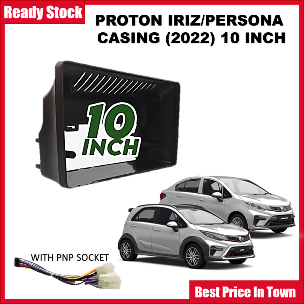 Android Player Casing 10'' Proton Persona/Iriz 2022-2023 Black (WIth ...