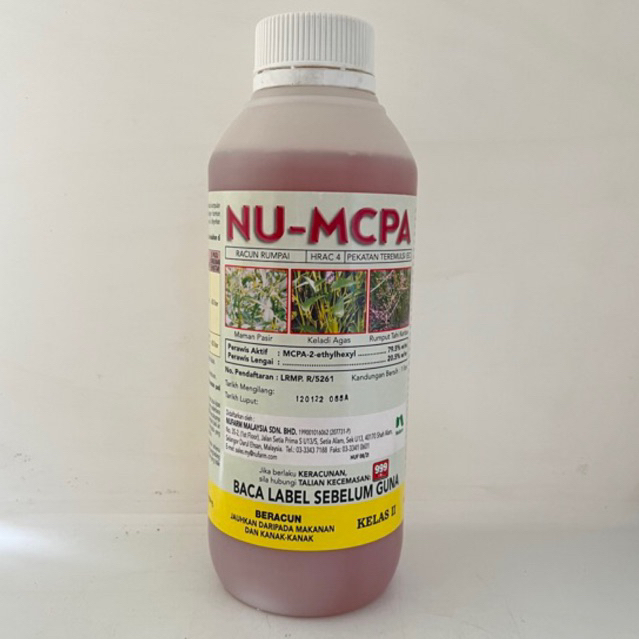 1L BASF BASAGRAN M60 new Packing (Racun RUMPAI sesuai untuk mengawal ...