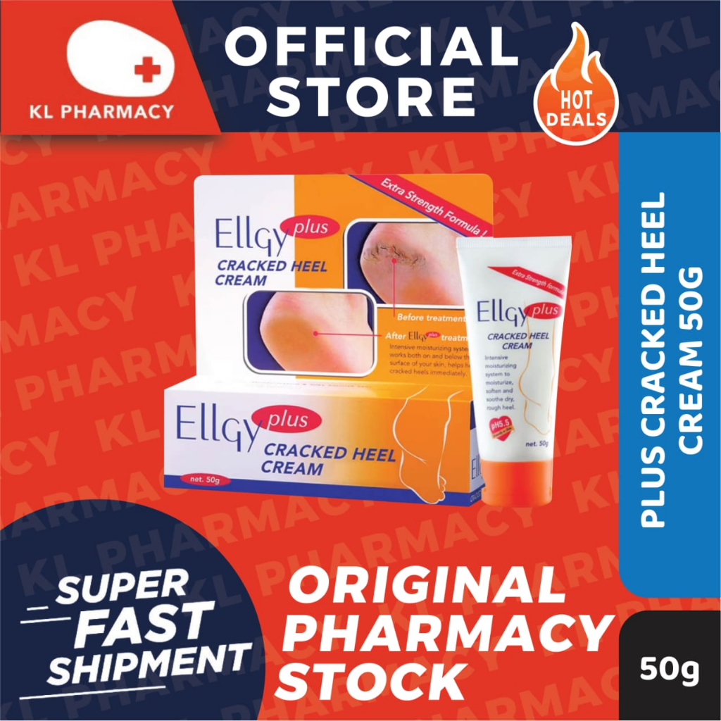 HOE ELLGY PLUS CRACKED HEEL CREAM 50G | Shopee Malaysia