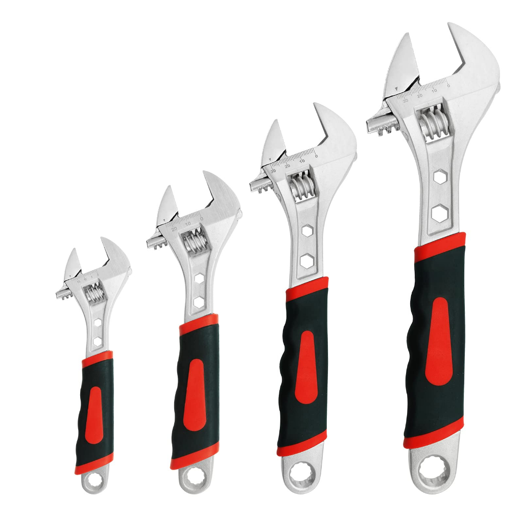 MKR 6” 8” 10” 12” Adjustable Wrench Spanner Spanar HIDUP SPANA HIDUP ...