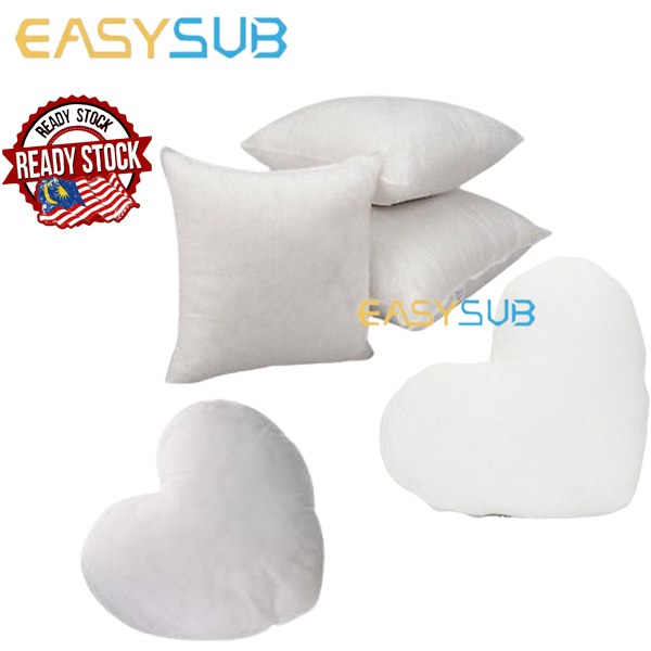 Pillow inner Love shape pillow inner (45x35cm) Square shape pillow ...