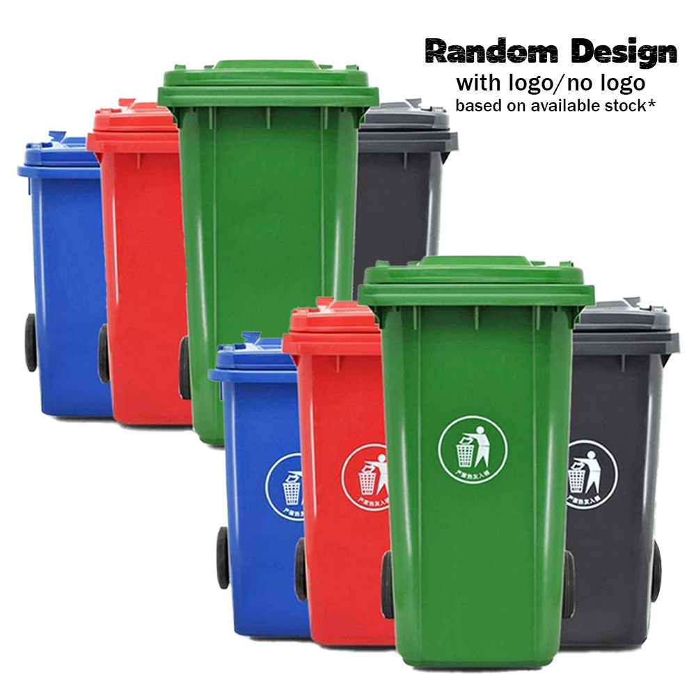 120 Liters Large 120L Dustbin Trash Can Garbage Bin Recycle Bin ...