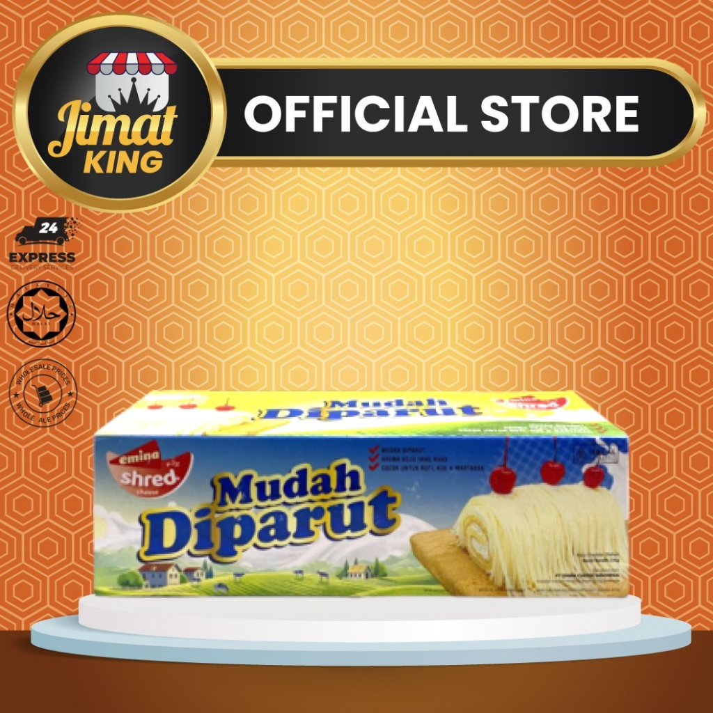 🌙RAMADAN SALE🌙 Emina Shred Cheese Block 2kg🧀 [HALAL] | Shopee Malaysia