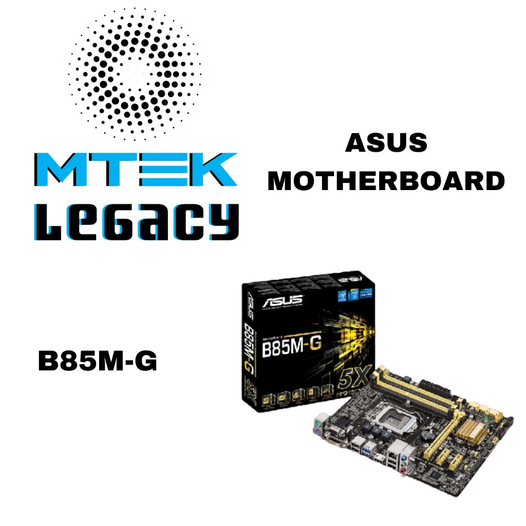 ASUS B85M-G R2.0 LGA-1150 Micro-ATX Motherboard | Shopee Malaysia