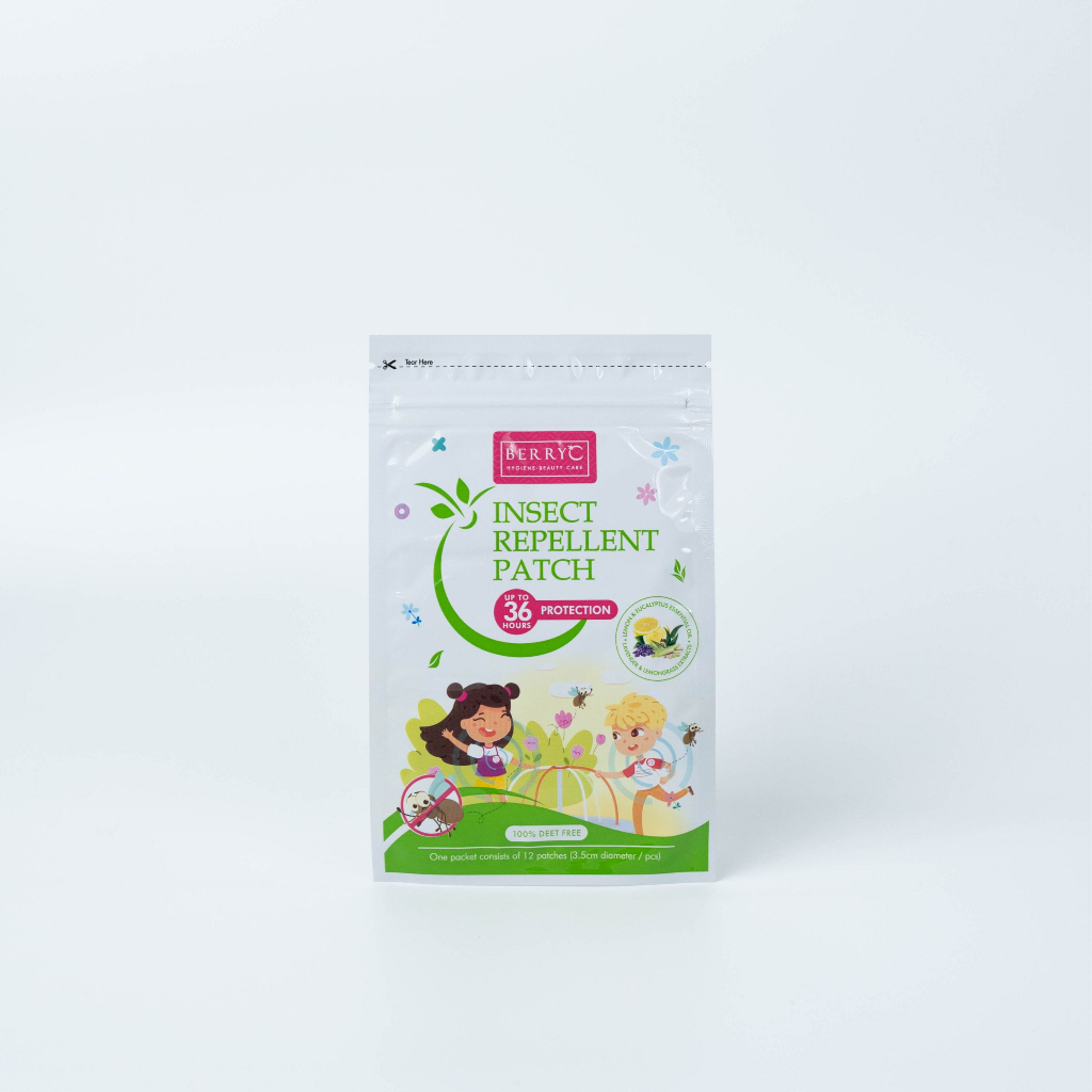 Berry C Insect Repellent Patch 12pcs | Shopee Malaysia