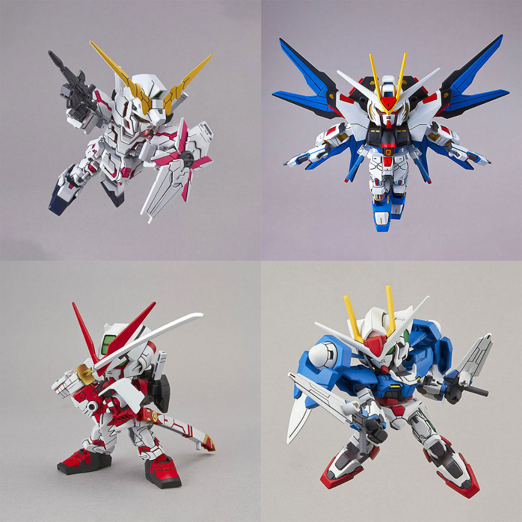 BANDAI SDEX STD Collection Exia Destiny Freedom Astray Barbatos Unicorn ...