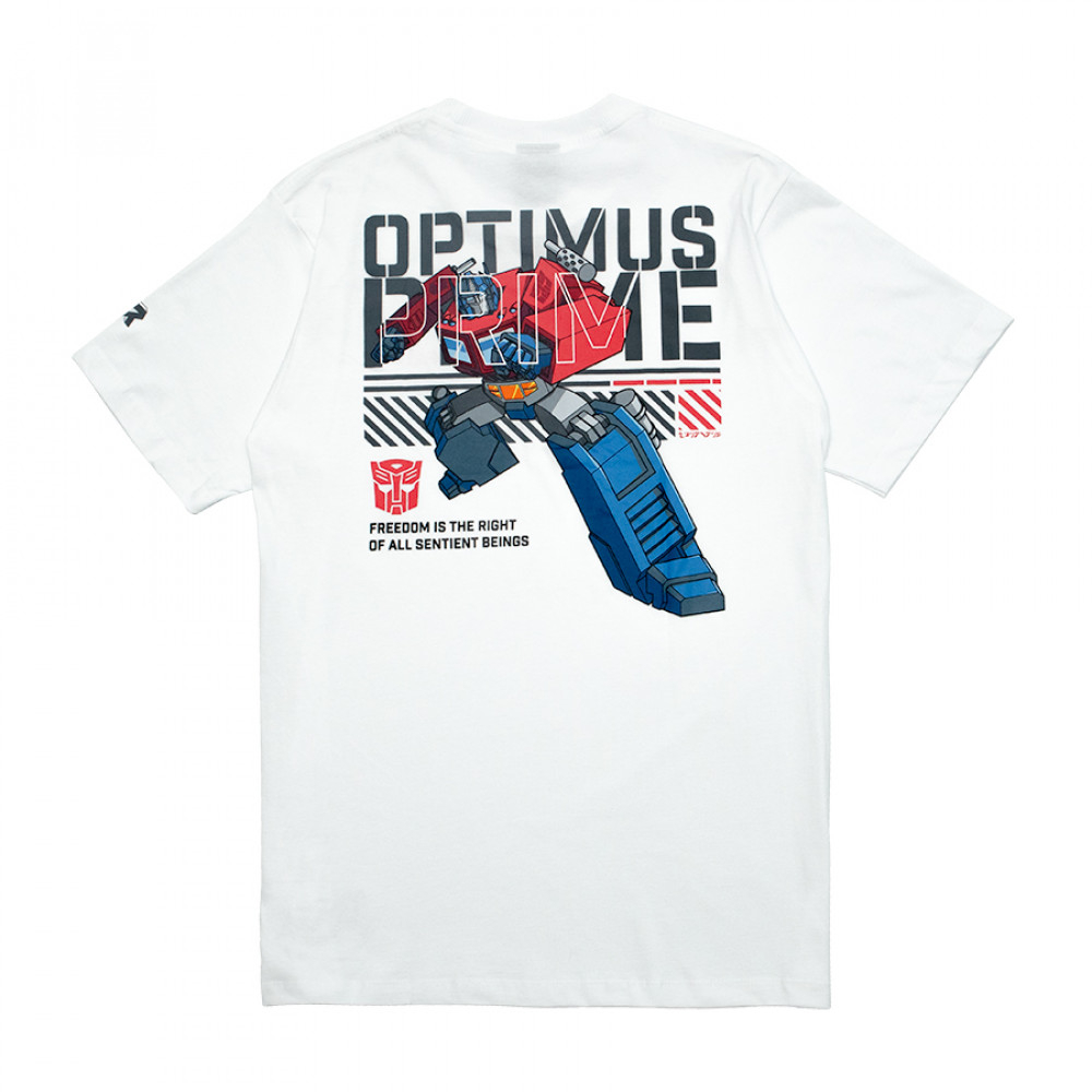 RARE, RARE X TRANSFORMERS OPTIMUS PRIME TEE - WHITE | Shopee Malaysia