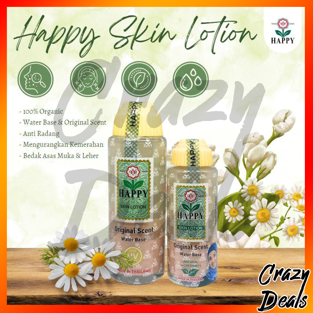 Happy Skin Lotion - 100ml/58ml | Shopee Malaysia