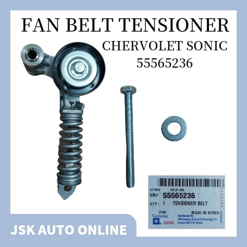 CHEVROLET SONIC FAN BELT TENSIONER ORIGINAL CHEVROLET 55565236 MADE IN ...