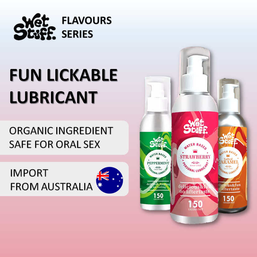 (Import) Australia Wet Stuff Flavour Series 150ml Lubricant Water Based ...