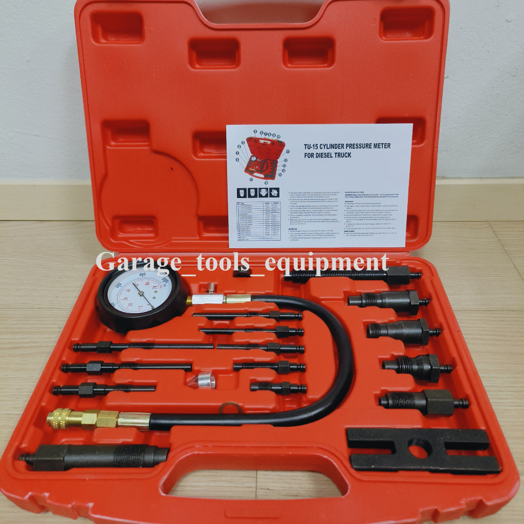 XR Tools 17Pcs Diesel Compressor Pressure Tester Set | Shopee Malaysia