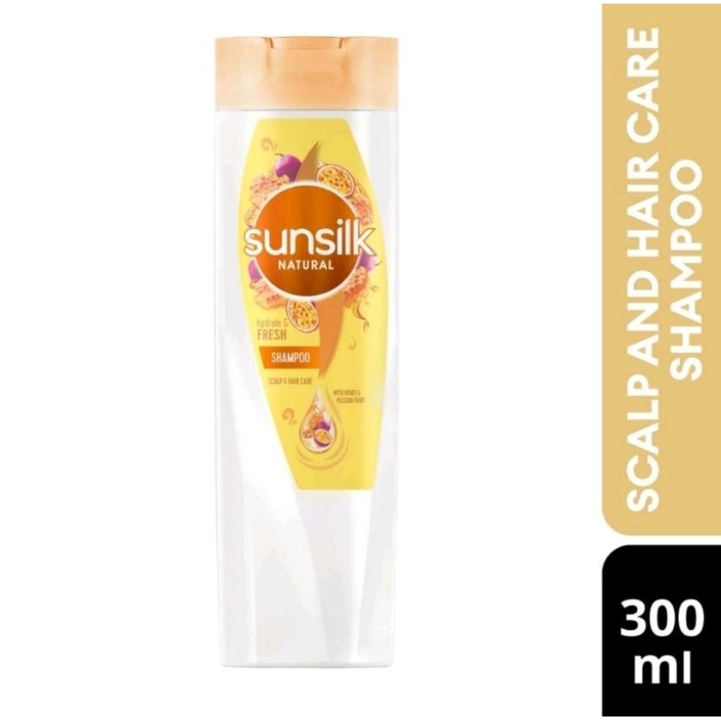 Sunsilk Natural Hydrate & Fresh Hair Shampoo (300ml) | Shopee Malaysia