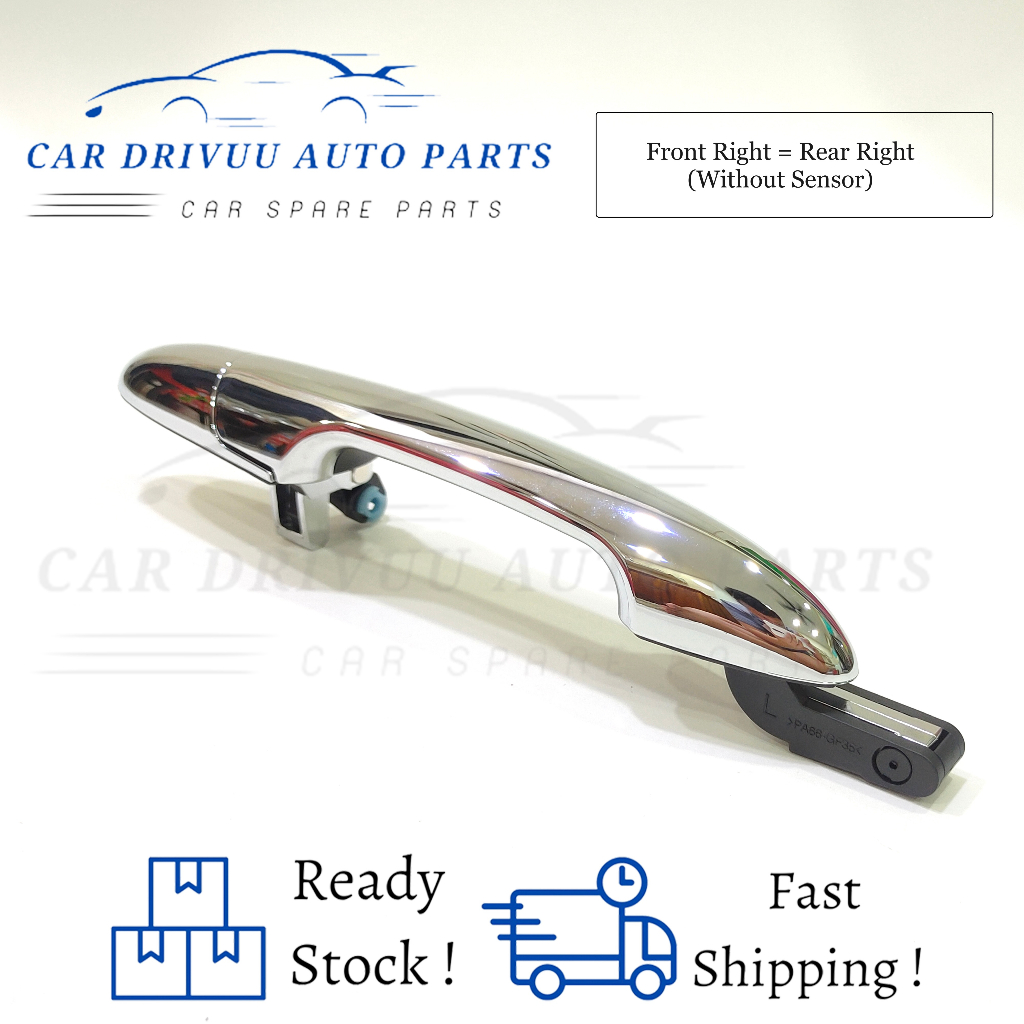 Perodua Bezza, Axia 2017,Myvi 2018 Door Outer Handle Chrome (1 PC ...