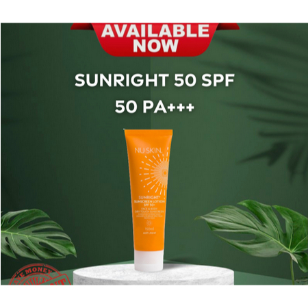ORIGINAL NEW Nuskin Nu Skin Sunright 50 SPF 50 PA+++ 100ml (Ready Stock) | Shopee Malaysia