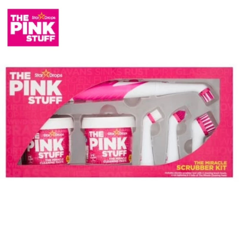 The pink stuff the miracle scrubber kit (paste 500g x 2) | Shopee Malaysia