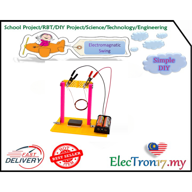DIY Electromagnatic Swing Science School Project RBT Primary School DIY ...