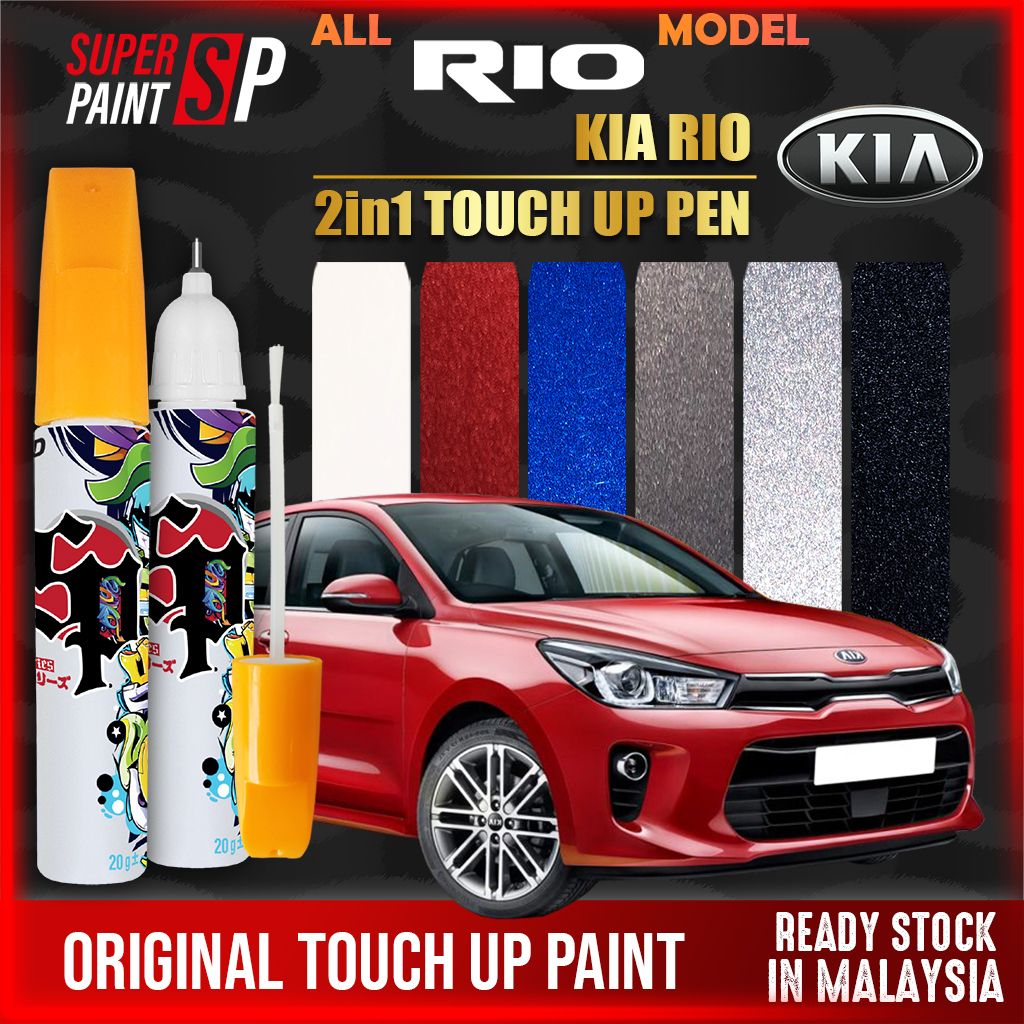 KIA RIO 】Car Touch Up Pen All Color Touch Up Paint Scratches Stone Chip ...