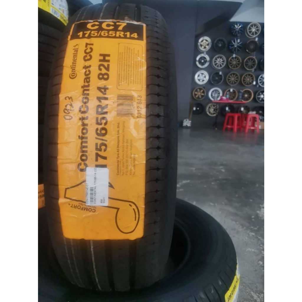 CONTINENTAL CC7 175/65R14 TYRE MURAH BUKIT RAJA | Shopee Malaysia