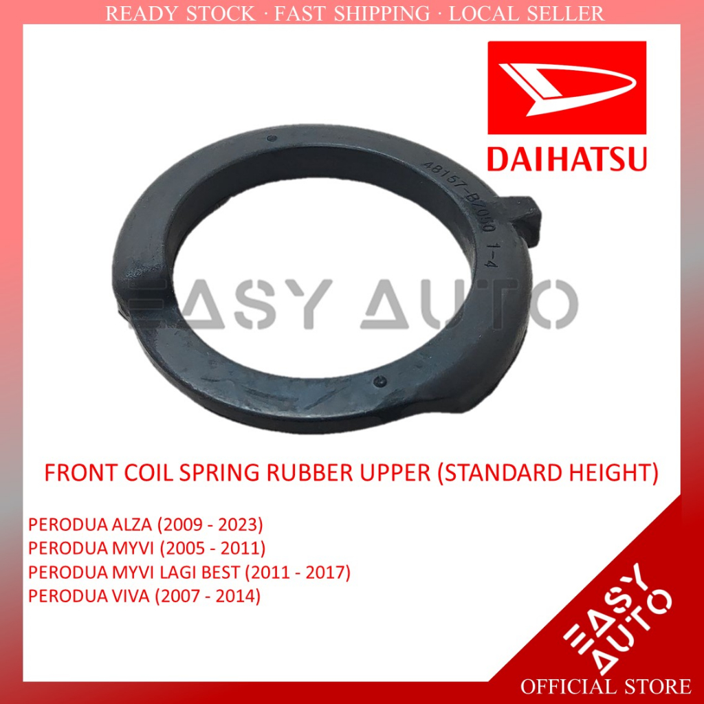 PERODUA MYVI FRONT COIL SPRING RUBBER UPPER (STANDARD HEIGHT)-MYVI LAGI ...