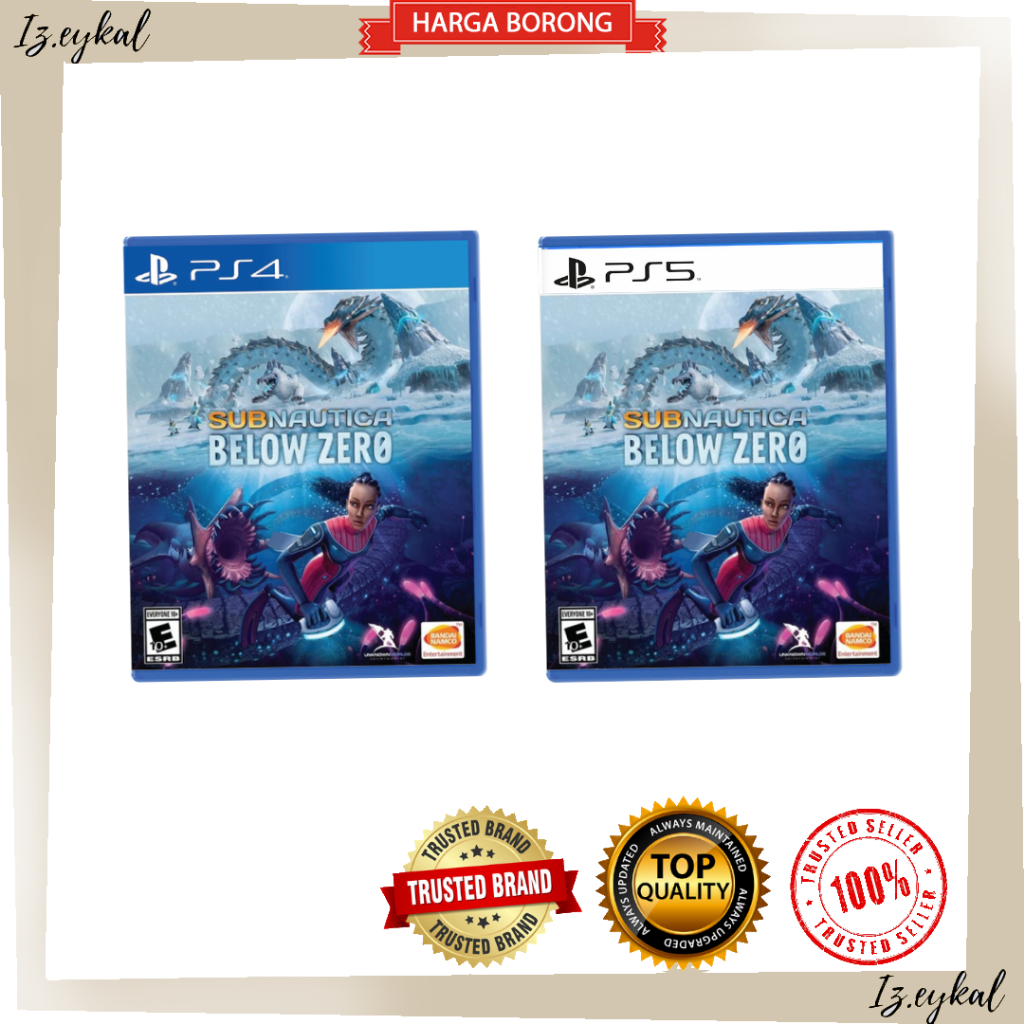 [PHYSICAL DISC] CHEAPEST PS4 PS5 Subnautica Below Zero English cd used ...