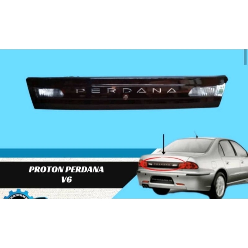 Proton perdana v6 alpha rear lid reflector rear bonnet reflector ...