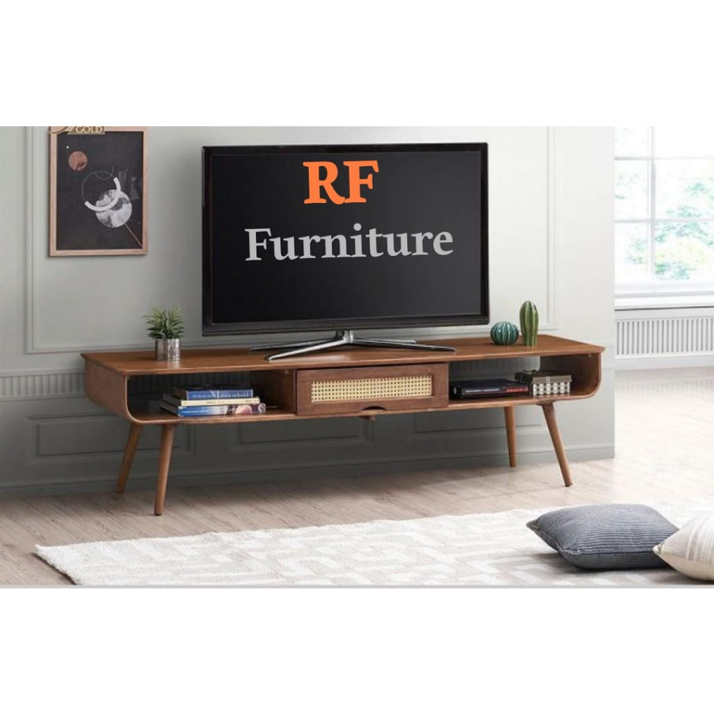 TV Cabinet /Rak TV/5 Ft TV Cabinet /RF FURNITURE MODEL-196 5FT RATTAN ...