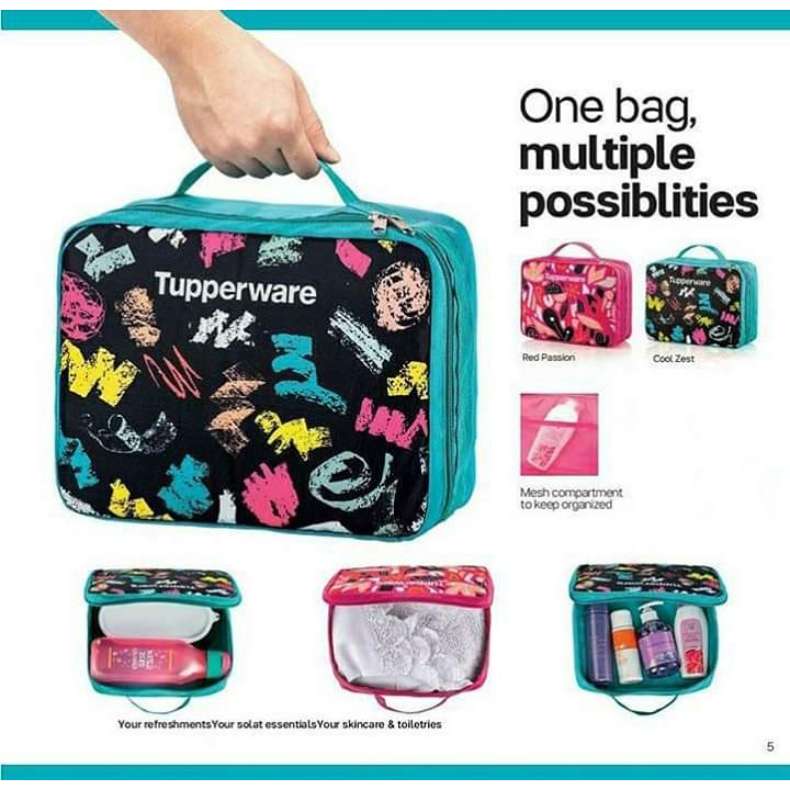 Tupperware Multipurpose Bag - Hijau (1pc) | Shopee Malaysia