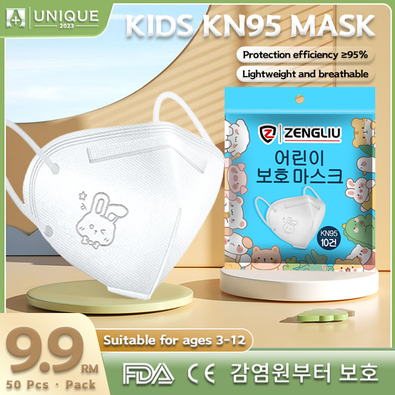 KN95 Kids Mask 50Pcs Face Mack Duckbill Mask for Kids Children Mask ...
