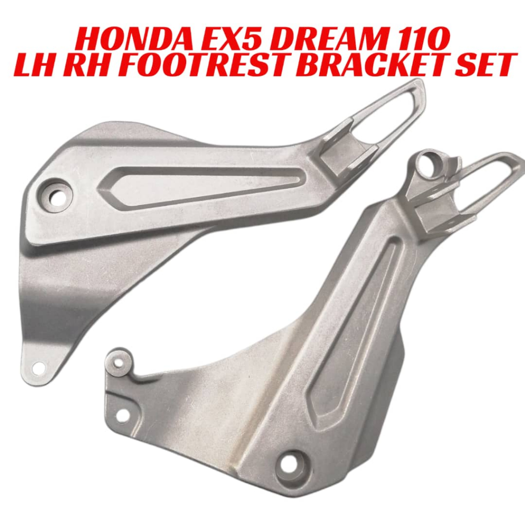 Honda EX5 DREAM 110 DREAM110 DREAM LH RHFootrest Stay Bar Bracket Set ...